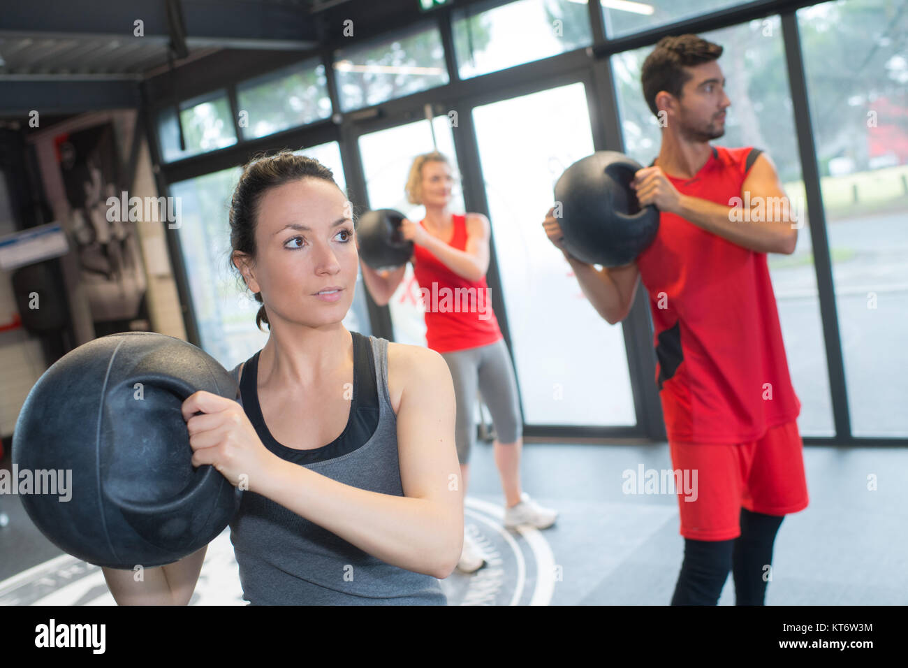 the gym class Stock Photo - Alamy