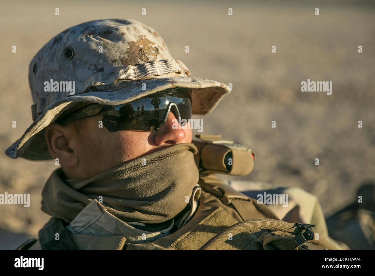 U.S. Marine Corps Pvt. Darren Jones, a mortarman with 2nd Battalion ...