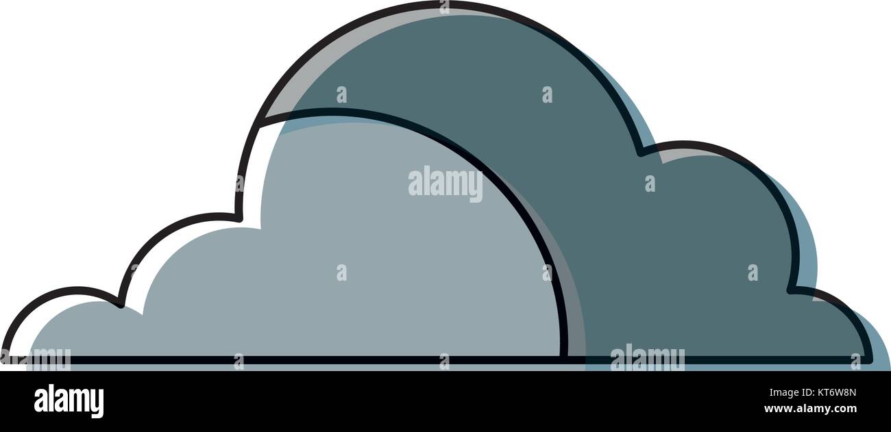 Cloud weather symbol Stock Vector Image & Art - Alamy