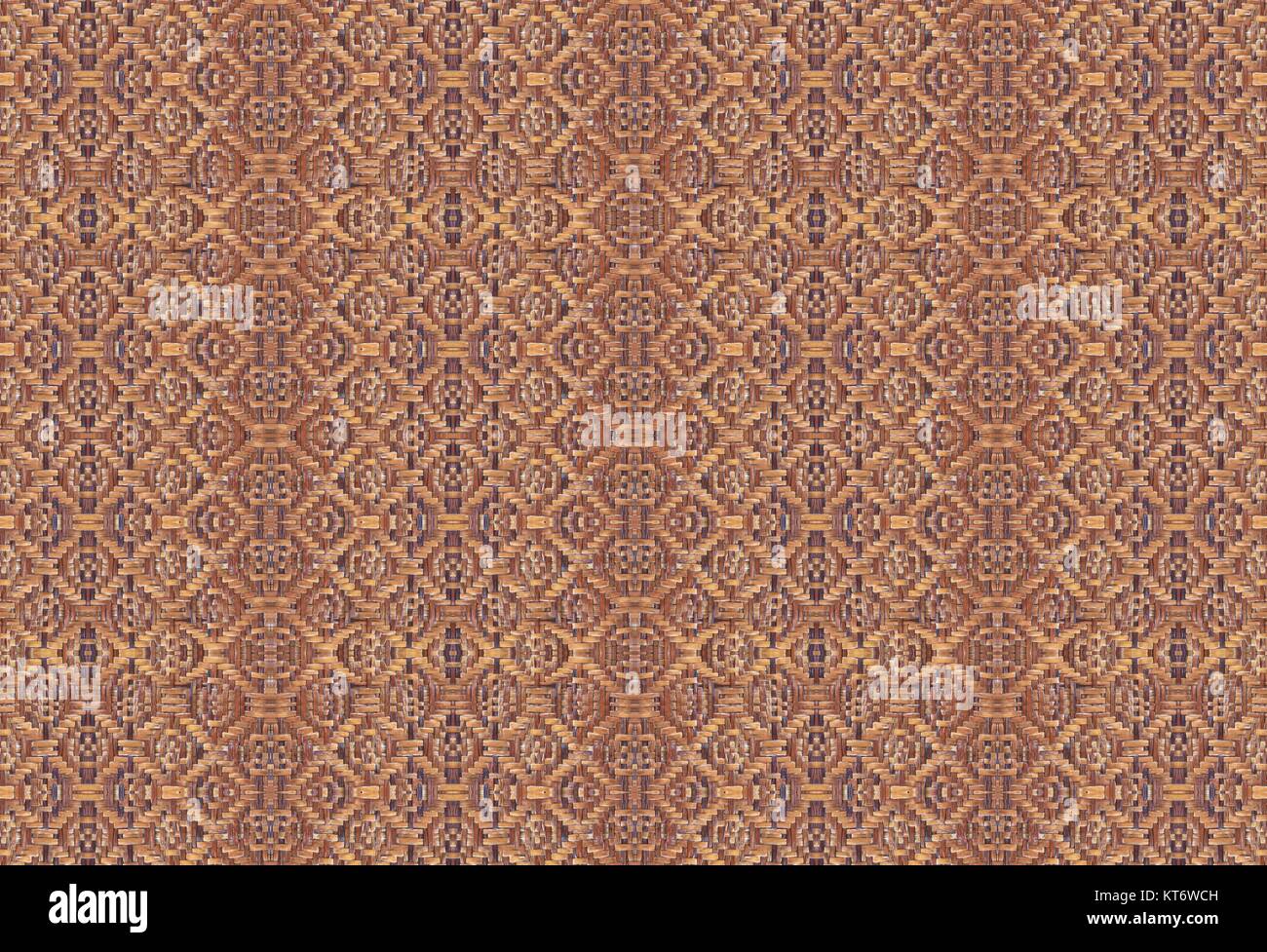 bamboo woven texture seamless beautiful pattern background Stock Photo ...