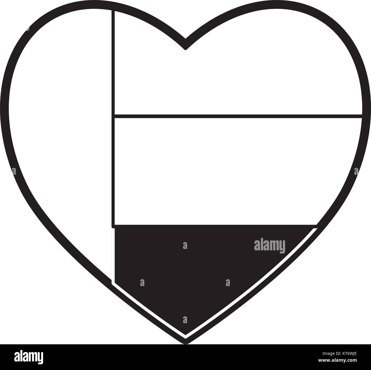 United Arab Emirates Heart shape flag Stock Vector Image & Art - Alamy