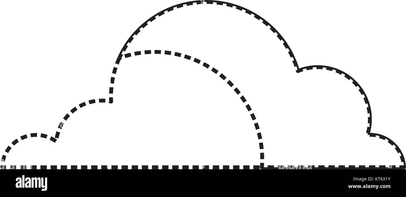 Cloud weather symbol Stock Vector Image & Art - Alamy