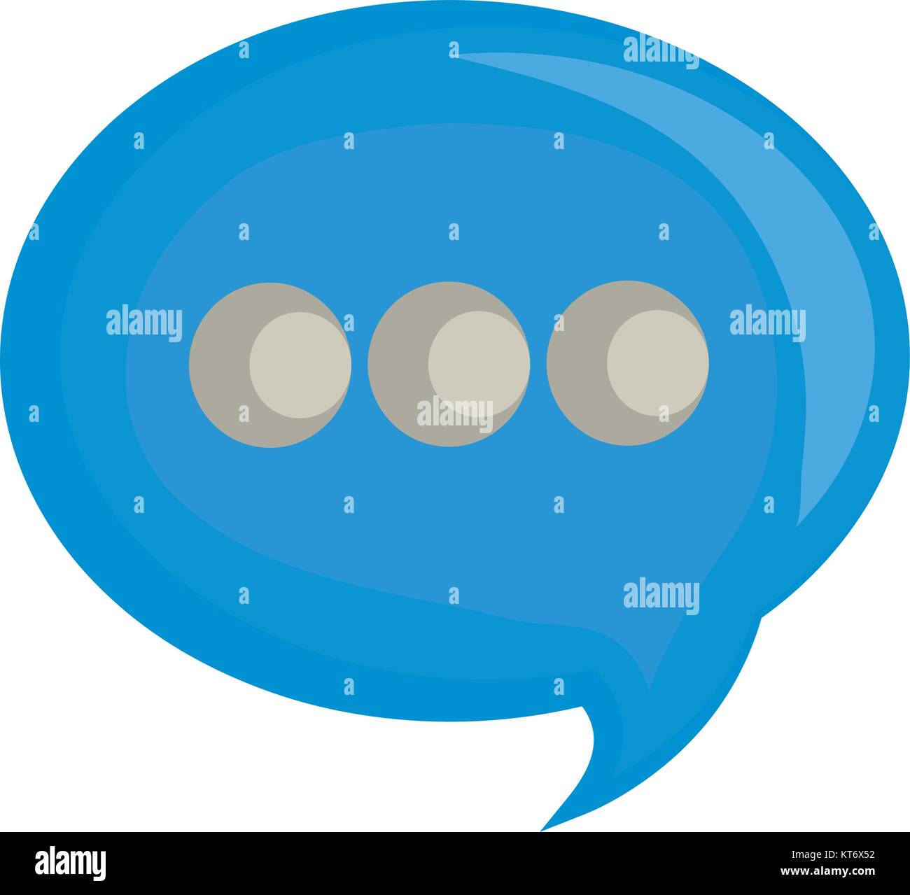 Chat bubble symbol Stock Vector Image & Art - Alamy