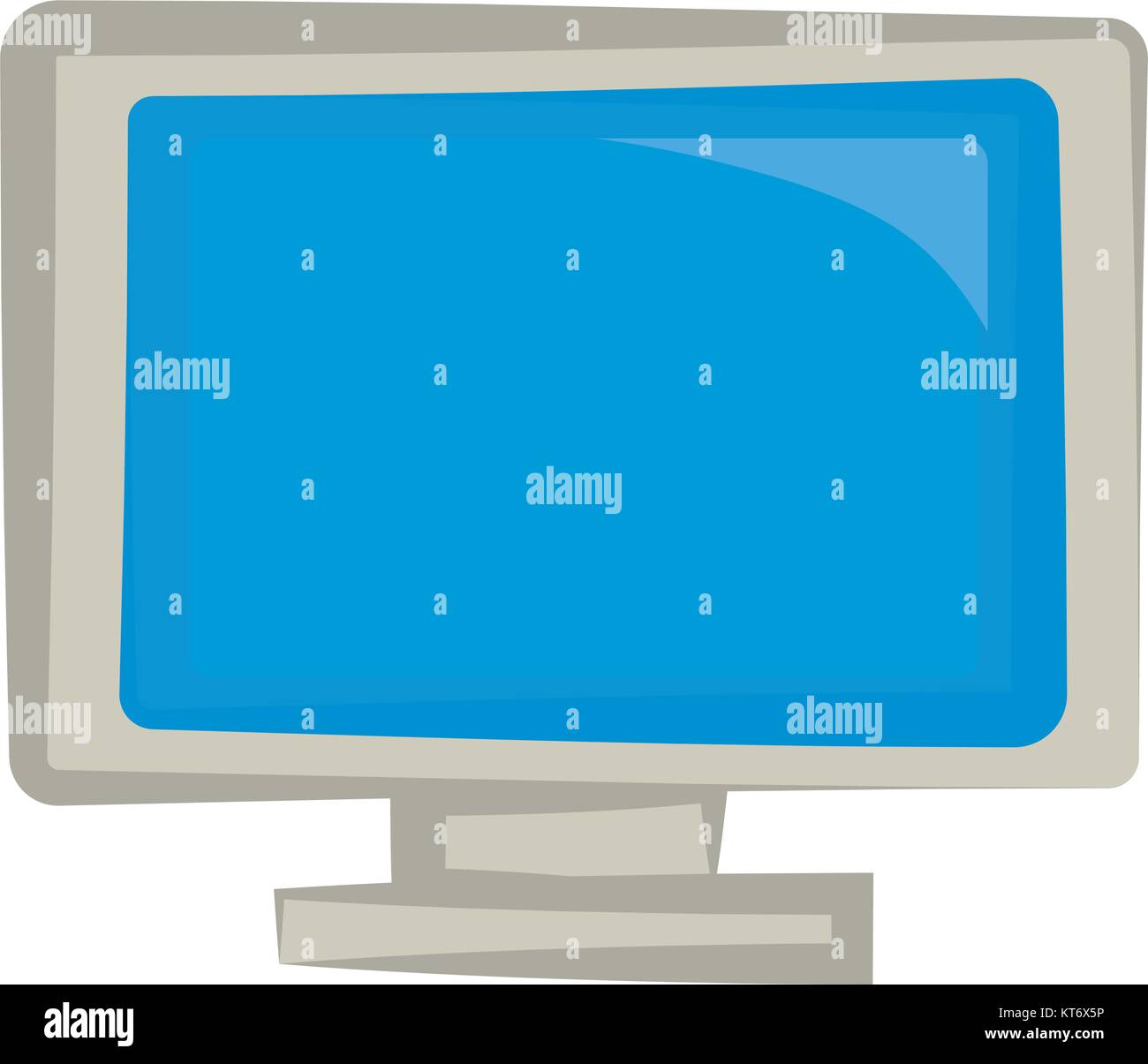 Pc screen symbol Stock Vector Image & Art - Alamy