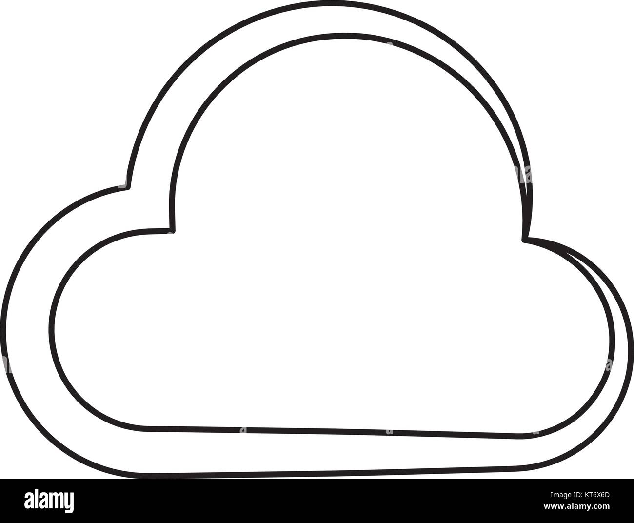 Cloud computing symbol Stock Vector Image & Art - Alamy