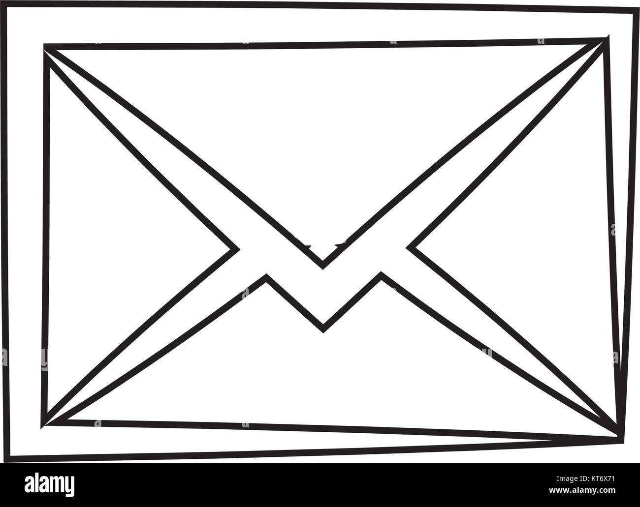 Mail or email symbol Stock Vector Image & Art - Alamy