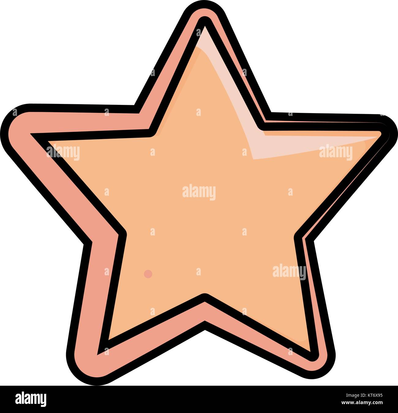 Silhouette star shape pop art hi-res stock photography and images - Alamy