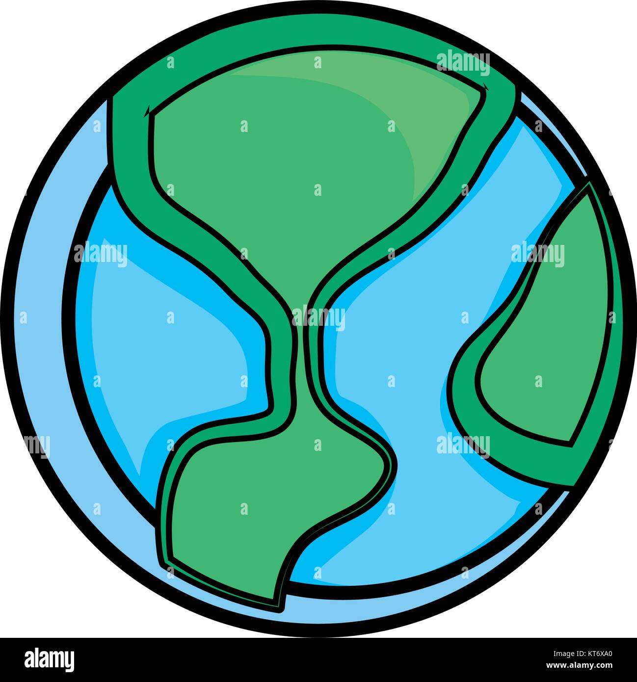 Earth world symbol Stock Vector Image & Art - Alamy