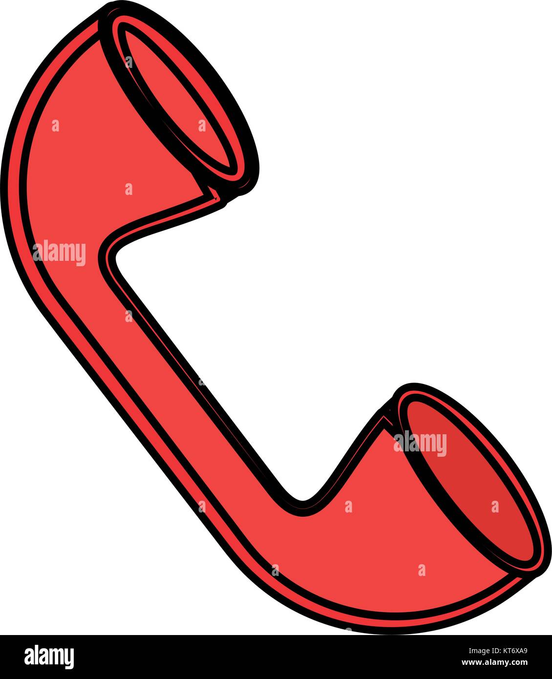 Telephone isolated symbol Stock Vector Image & Art - Alamy