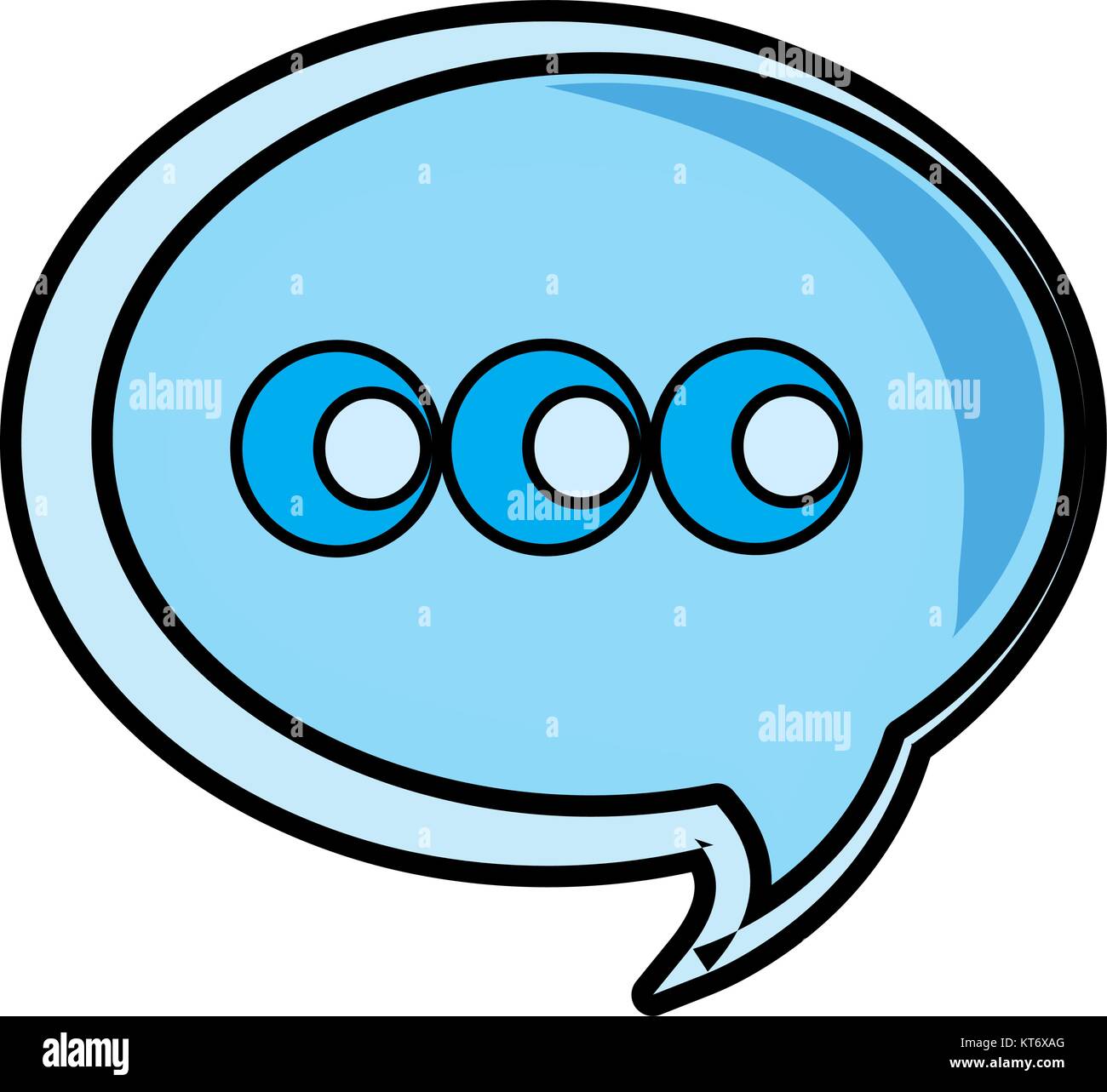 Chat bubble symbol Stock Vector Image & Art - Alamy