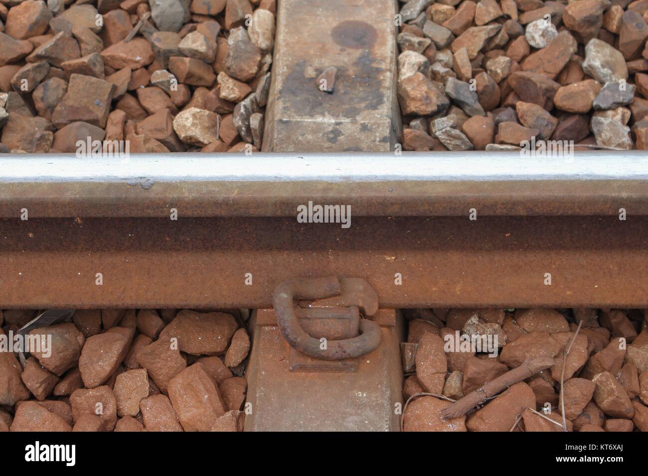 Railway track shallow depth field hi-res stock photography and images ...