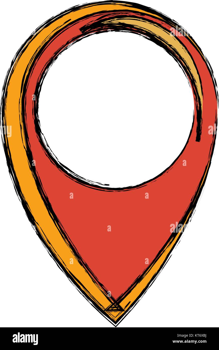 Pin location symbol Stock Vector Image & Art - Alamy