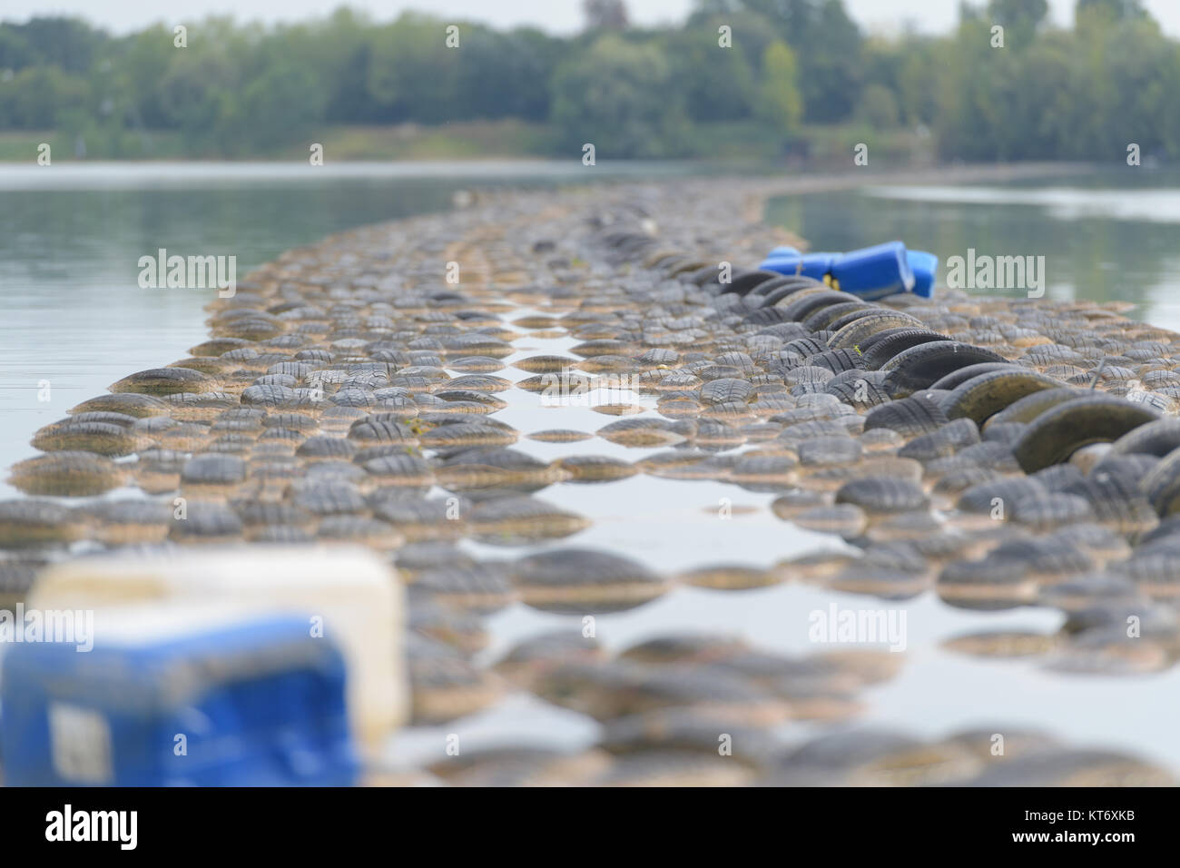 path of stones on a lake Stock Photo - Alamy