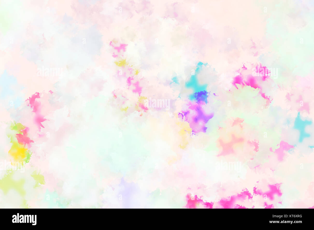 Dreamy abstract watercolor painting background Stock Photo - Alamy