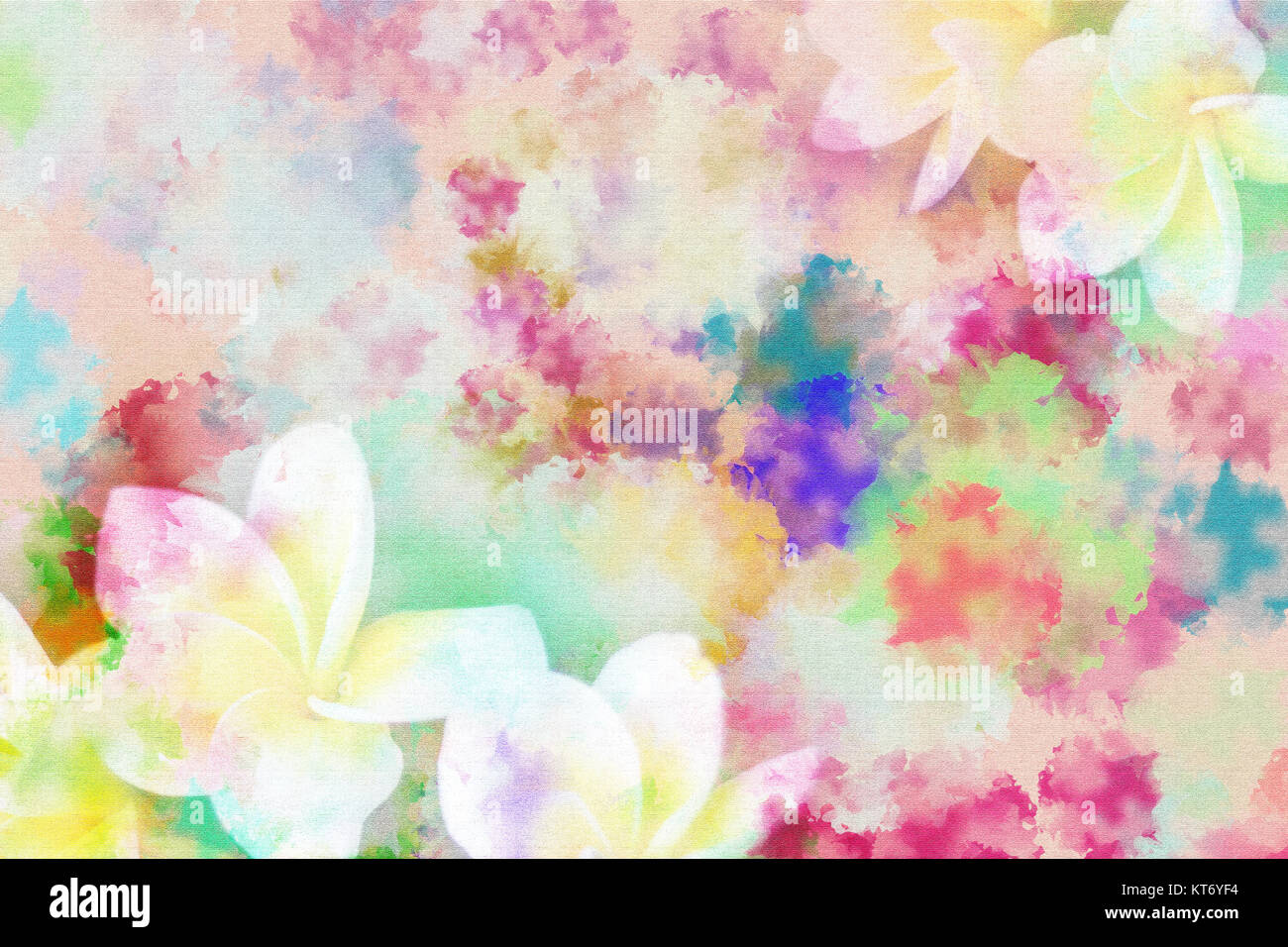 Dreamy abstract watercolor painting background Stock Photo - Alamy