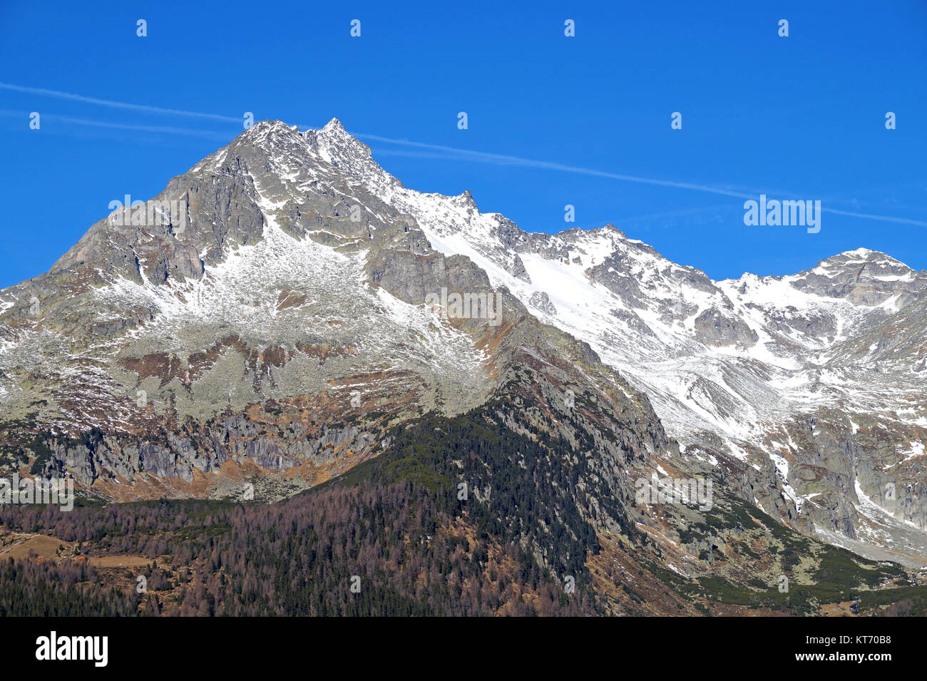 Heavy rain clouds flying over mountains. The concept of eco-tourism ...