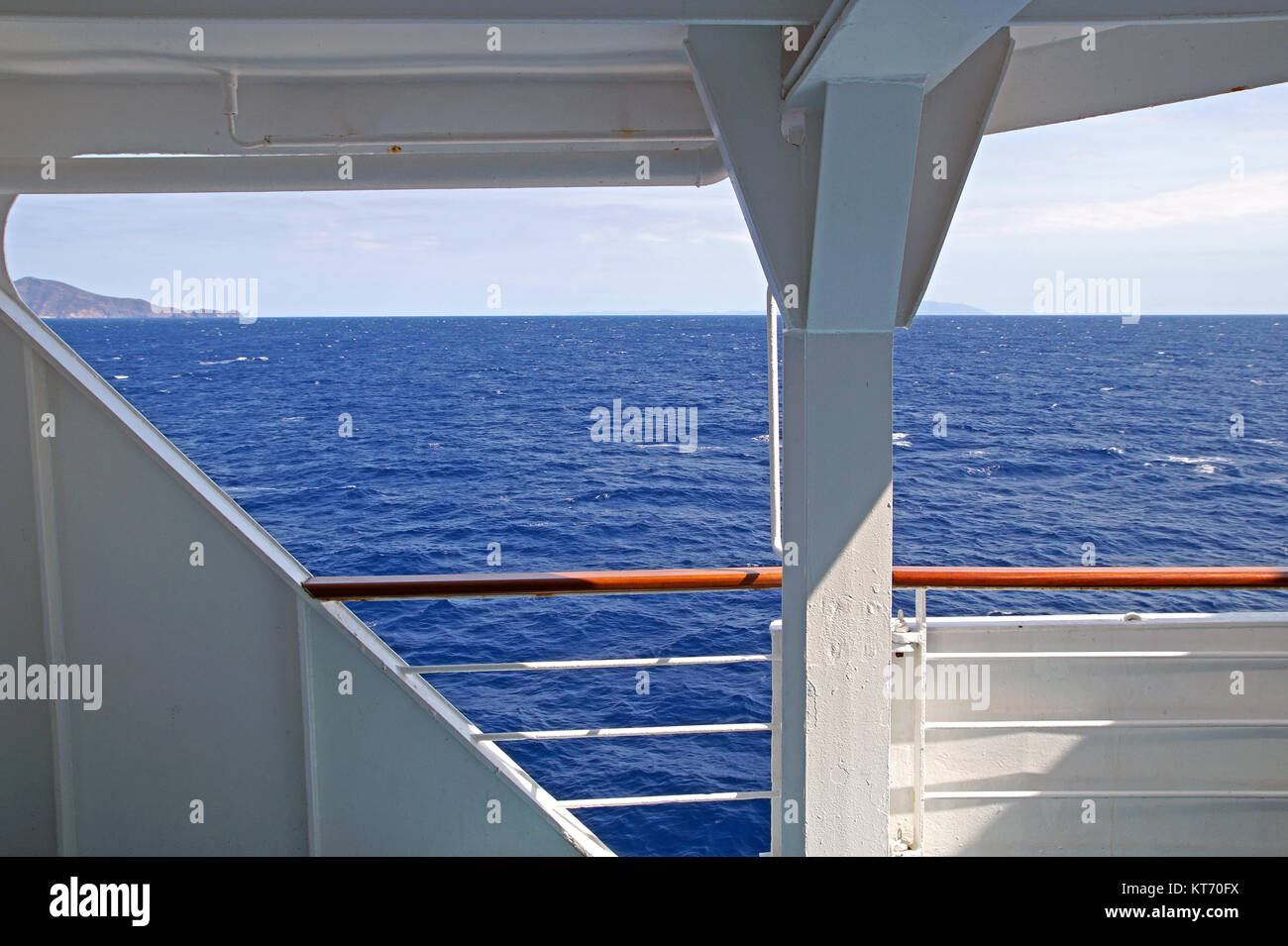 views of the sea from the boat Stock Photo - Alamy