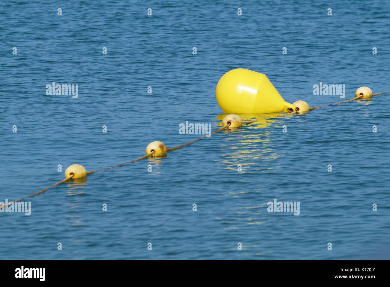 sea bobbing buoy for the safety of maritime Stock Photo - Alamy