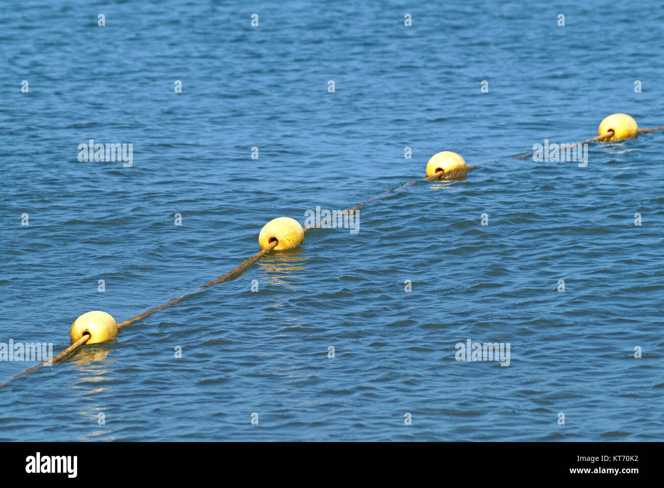 sea bobbing buoy for the safety of maritime Stock Photo - Alamy