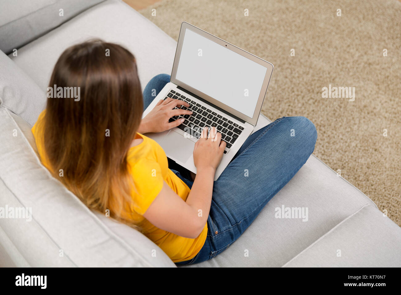 Working at home Stock Photo - Alamy