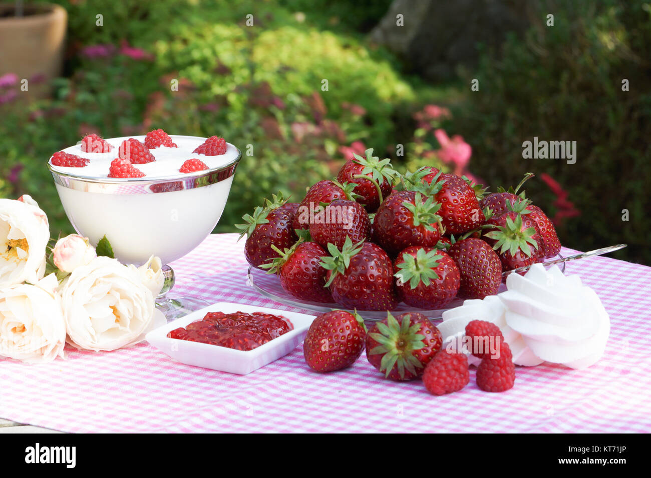 beautifully decorated strawberries Stock Photo - Alamy