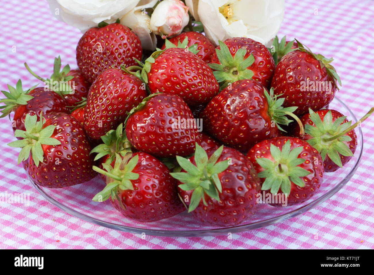 beautifully decorated strawberries Stock Photo - Alamy
