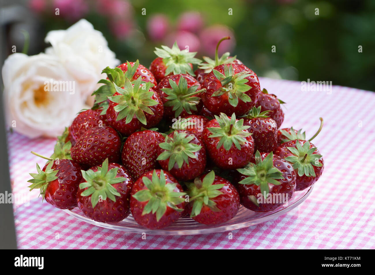 beautifully decorated strawberries Stock Photo - Alamy