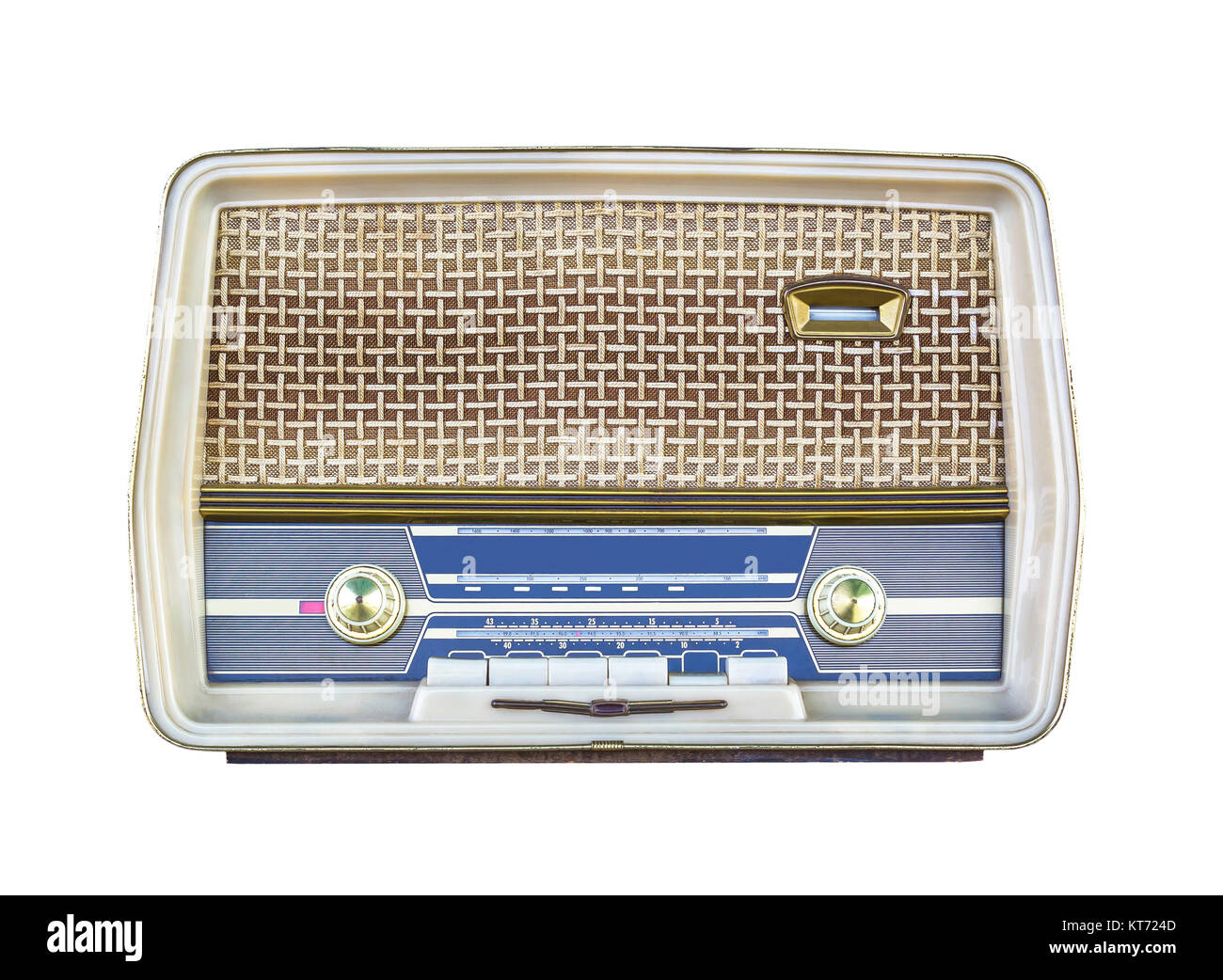 Old radio knobs Cut Out Stock Images & Pictures - Alamy