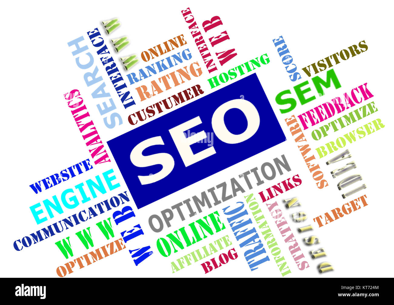 S E O - Search Engine Optimization as background Stock Photo - Alamy
