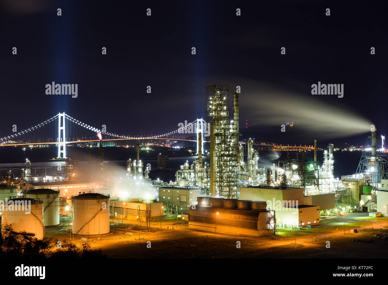 Industry of Muroran Stock Photo - Alamy