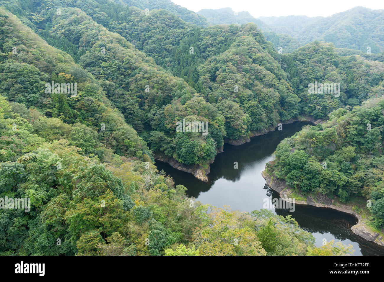 Ryujin large suspension bridge Stock Photo - Alamy