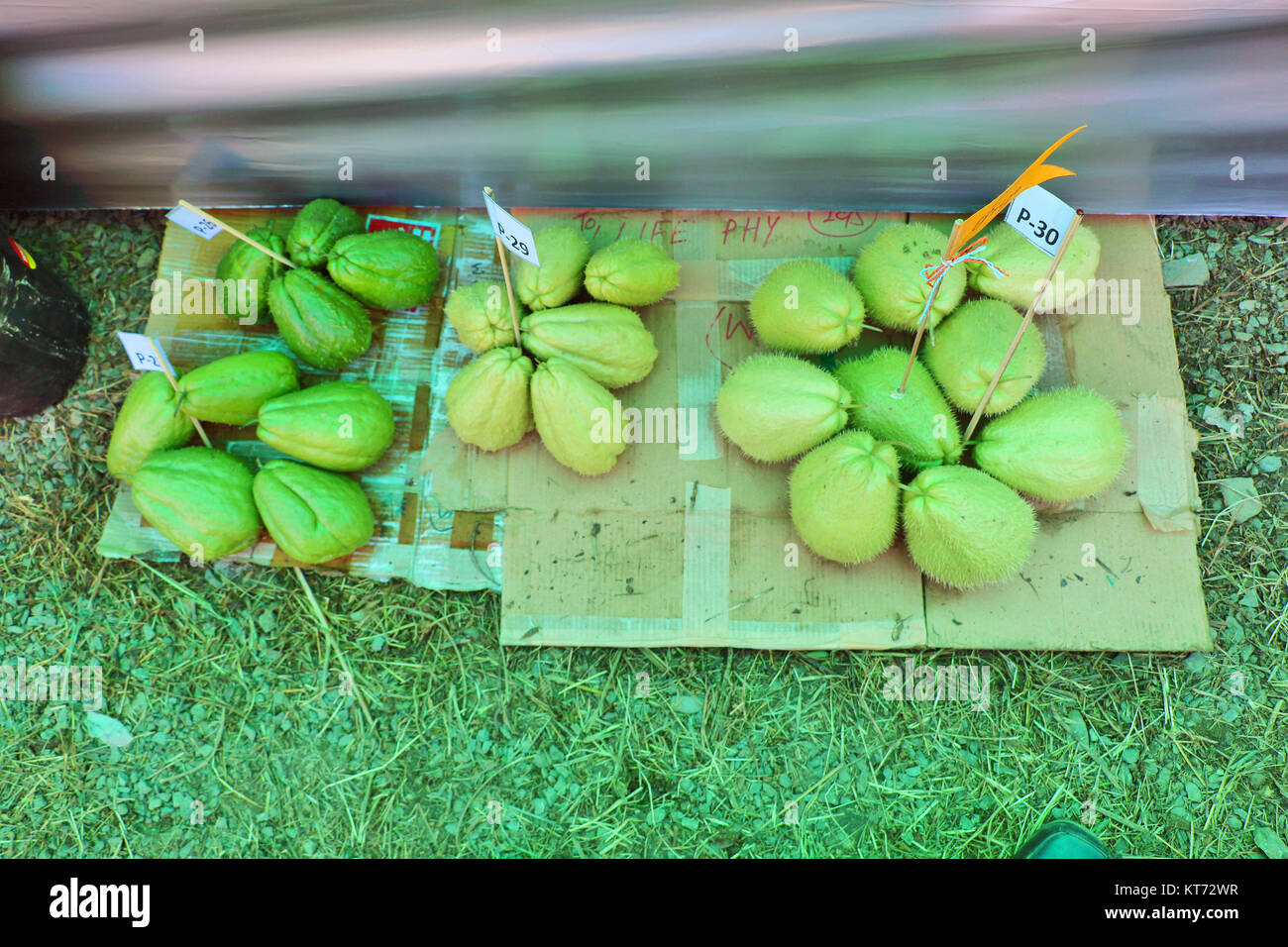 Organic cultivated fruits and vegetable of north-east India displaying ...