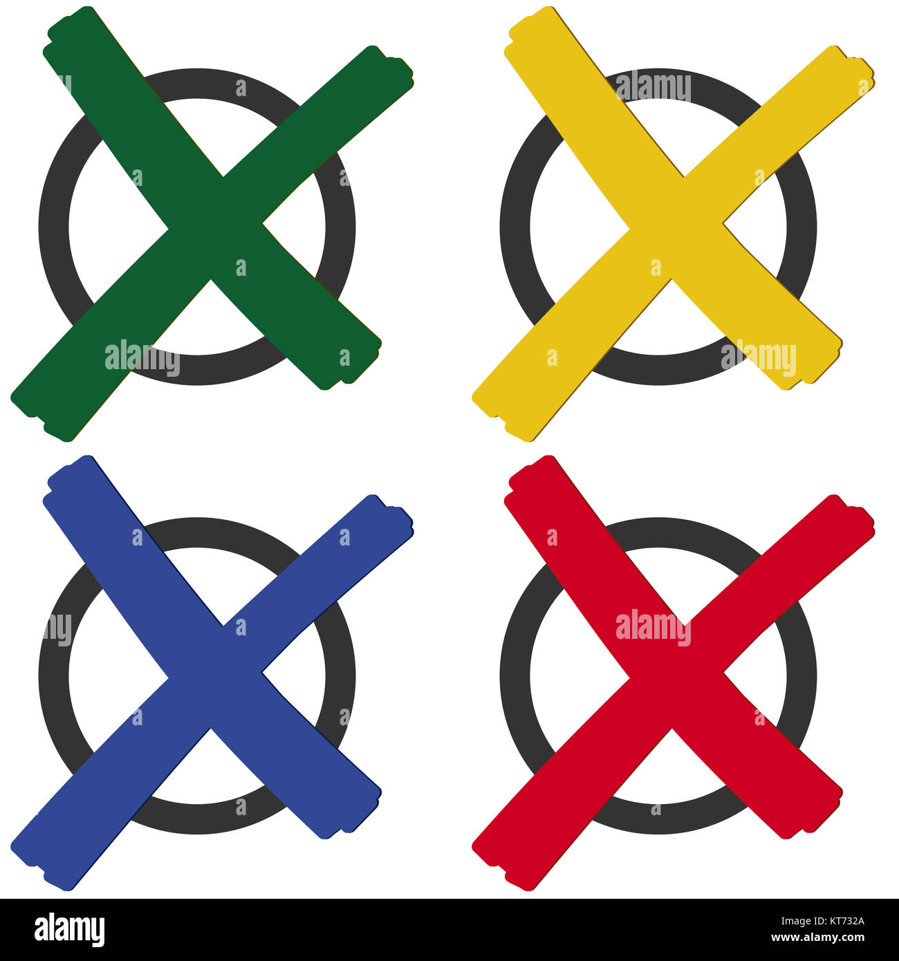 collection colored crosses Stock Photo - Alamy collection colored crosses Stock Photo - Alamy