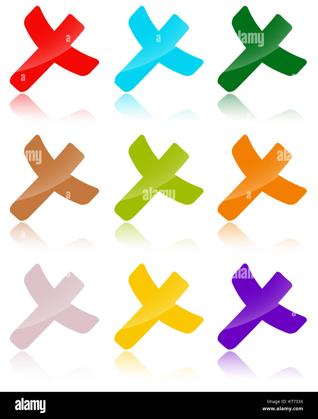colored crosses collection Stock Photo - Alamy colored crosses collection Stock Photo - Alamy