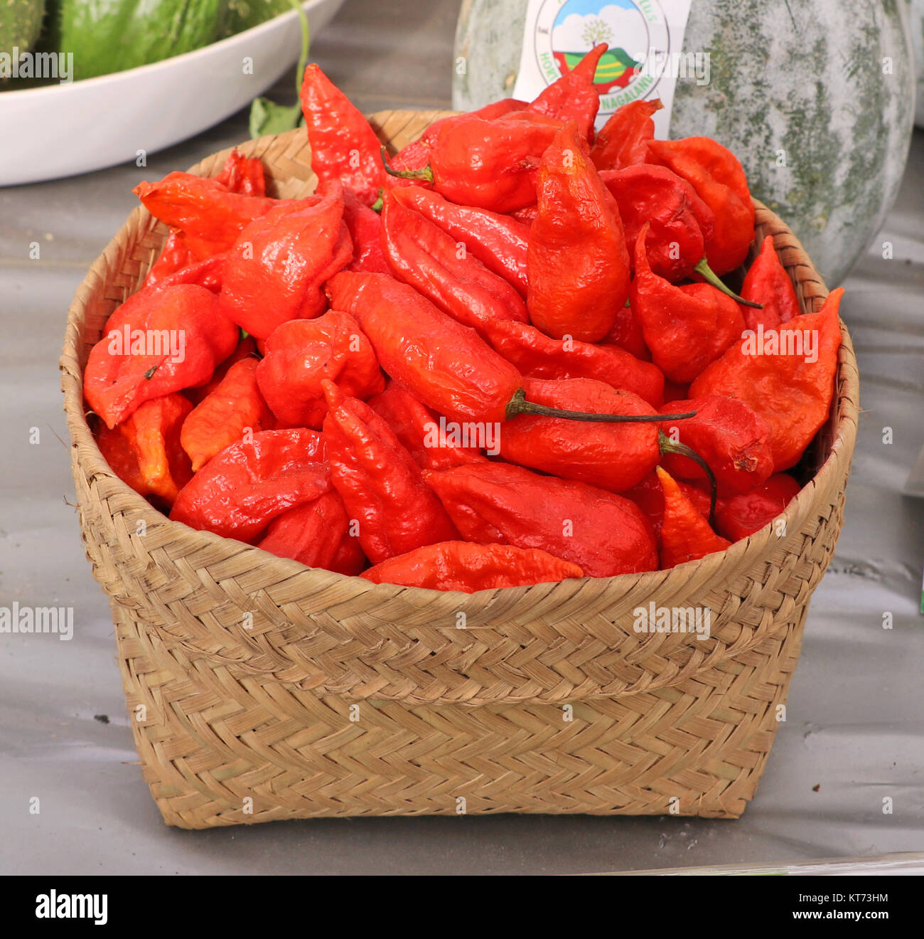 Organic cultivated fruits and vegetable of north-east India displaying ...