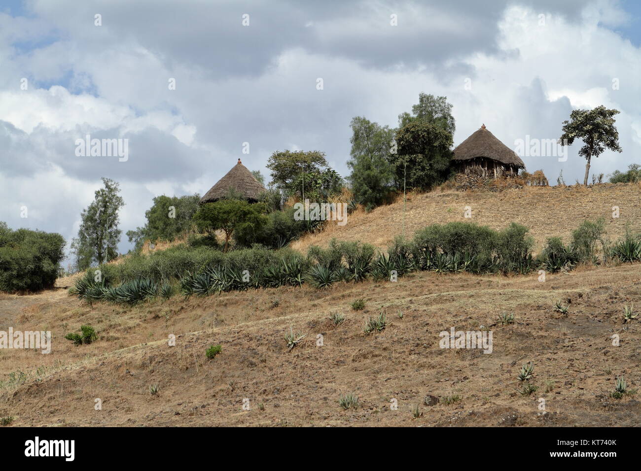 traditional straw houses in africa Stock Photo - Alamy