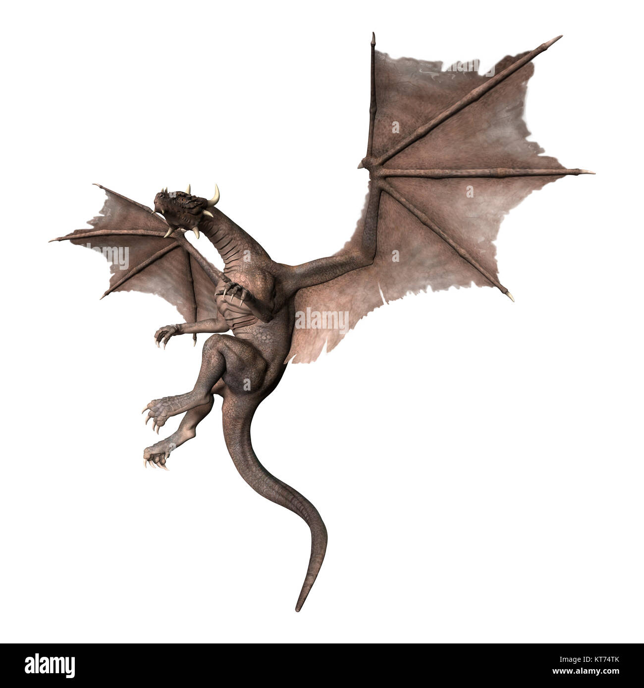 Fantasy flying creature illustration hi-res stock photography and ...