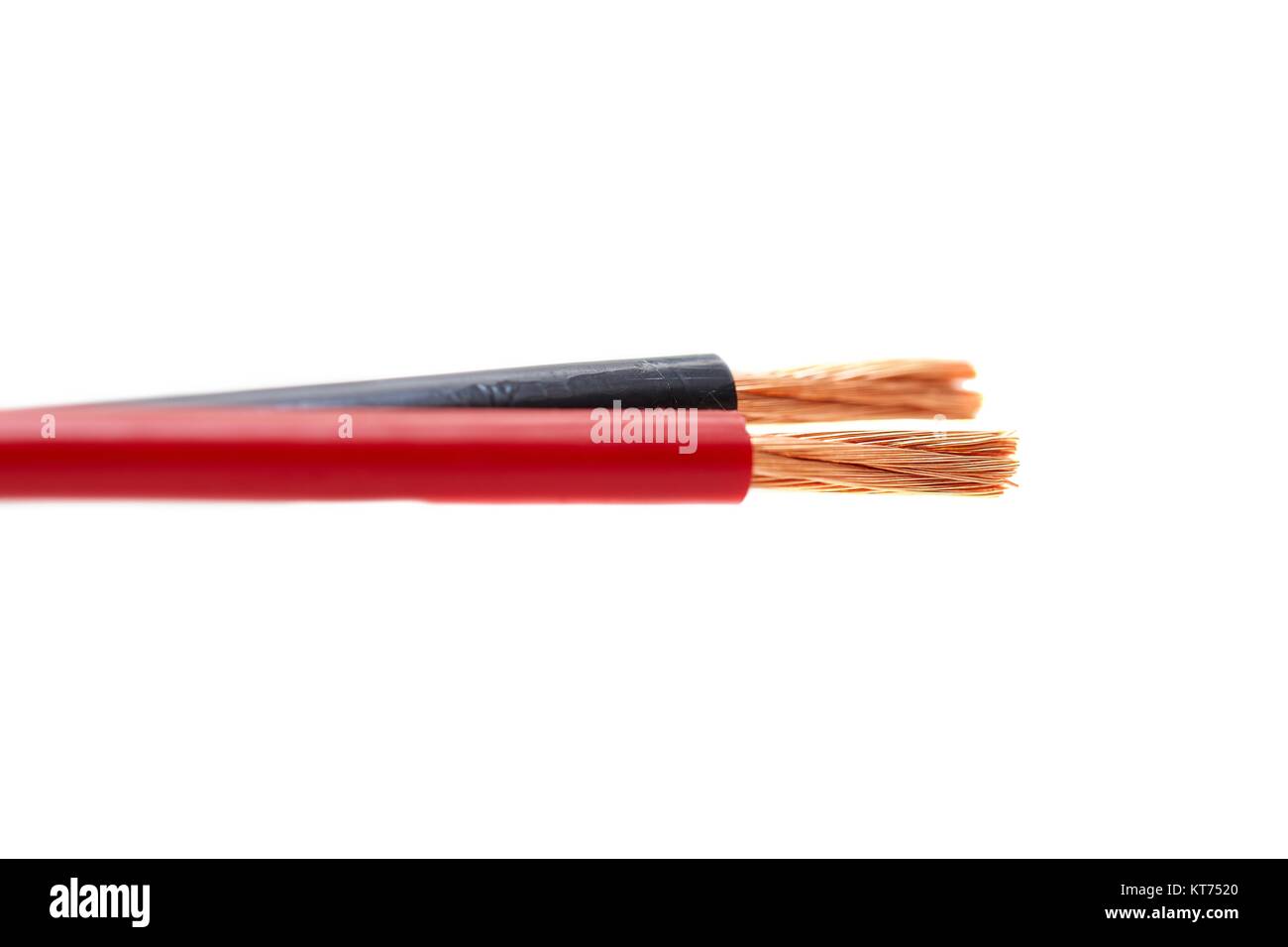 Cut Wires Isolated Stock Photo - Alamy