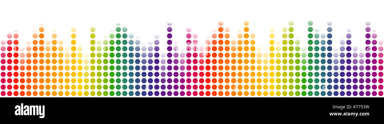 seamless digital equalizer background Stock Photo - Alamy