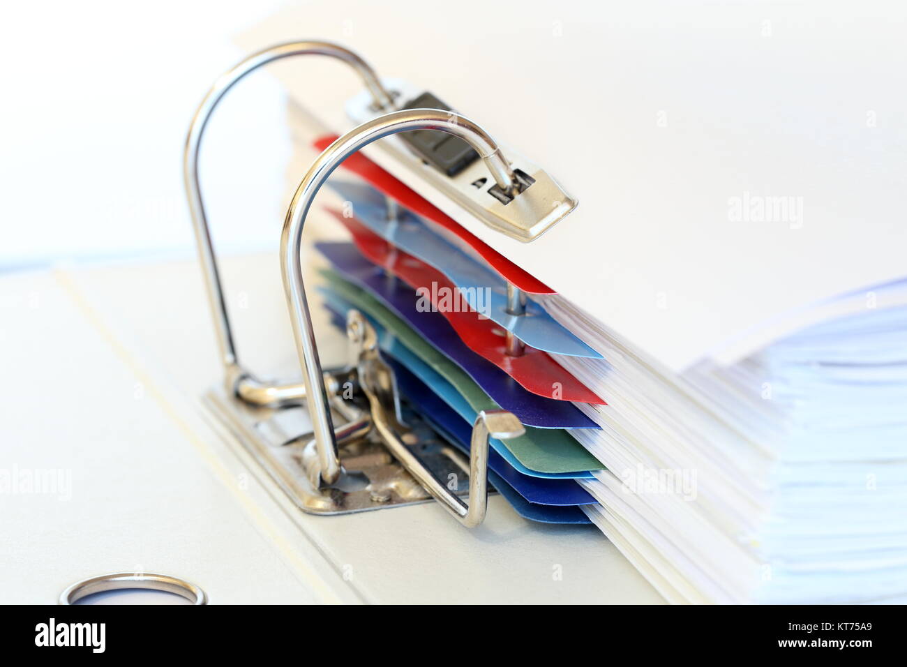 close-up of a document folder Stock Photo - Alamy