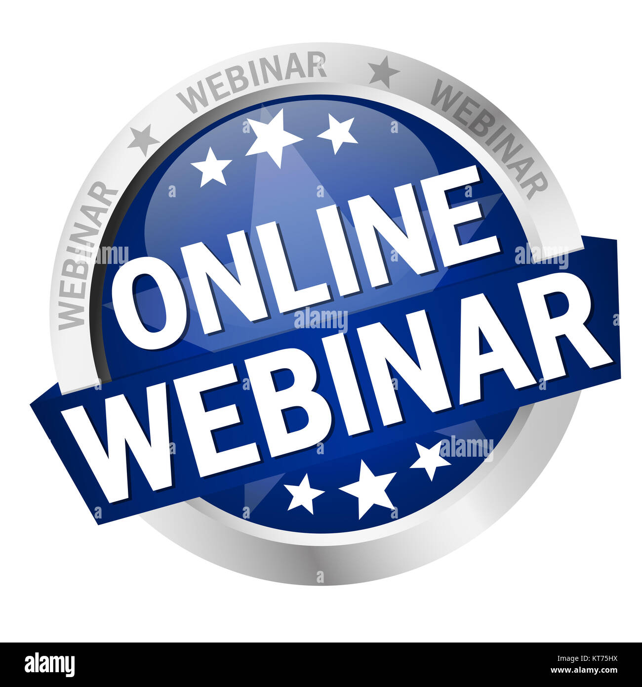 button online webinar Stock Photo - Alamy