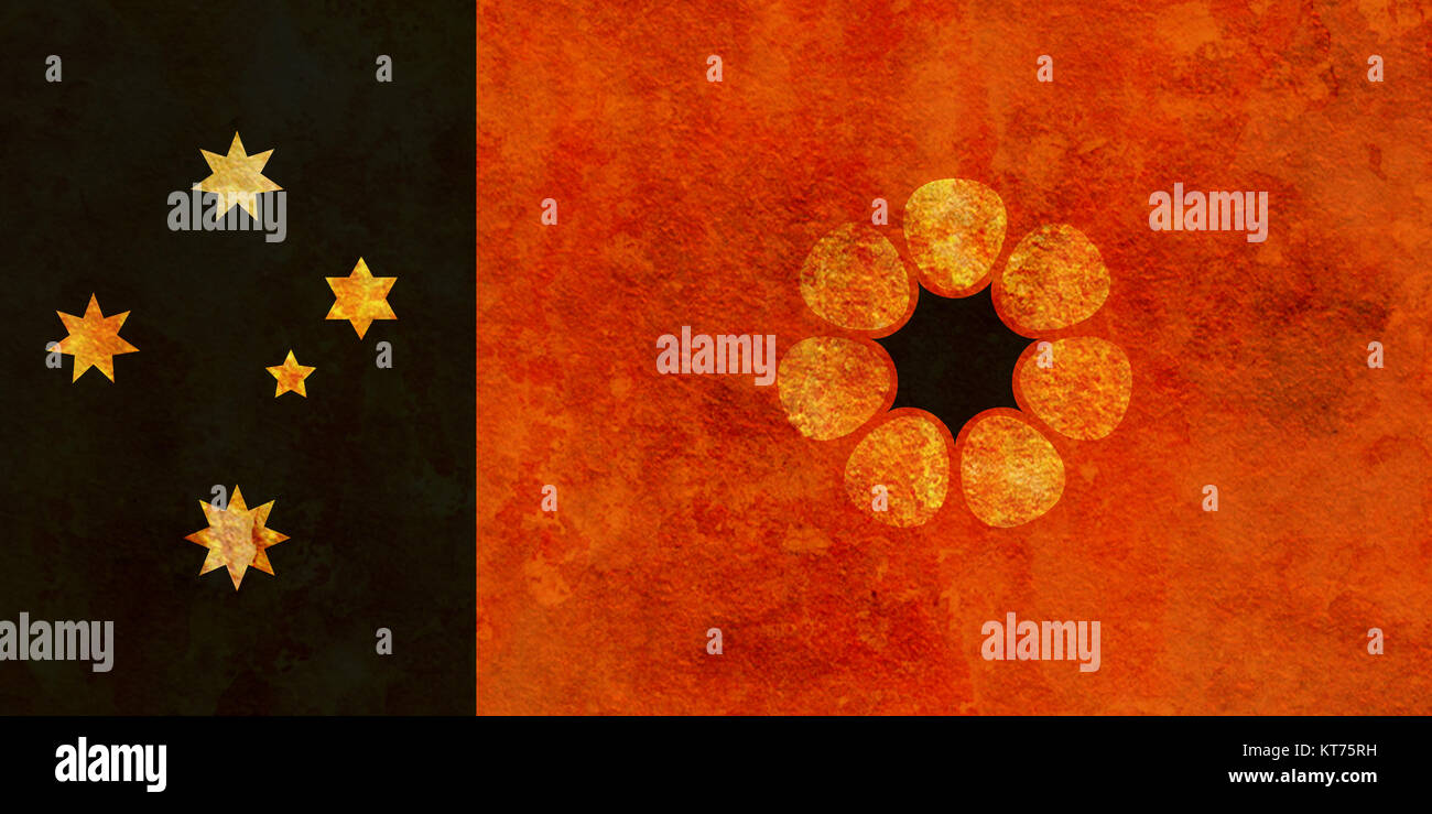 northern territory flag Stock Photo - Alamy