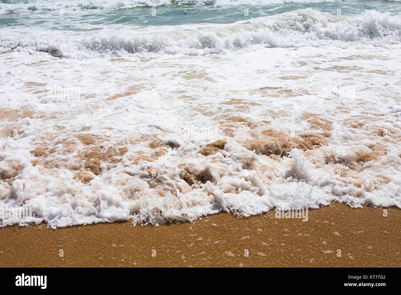 Gently lapping waves on shore hi-res stock photography and images - Alamy