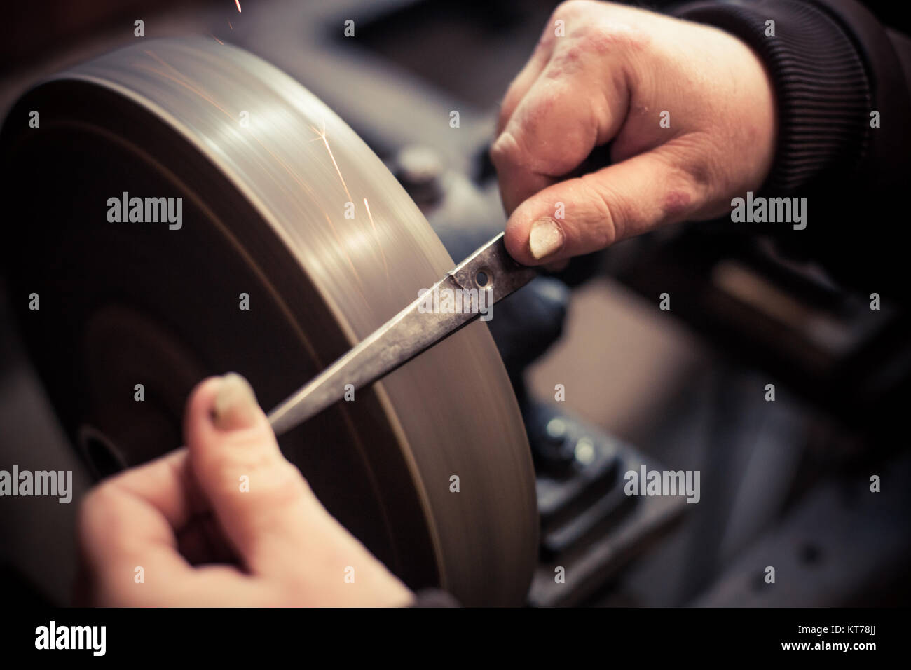 Sharpening wheel hi-res stock photography and images - Alamy