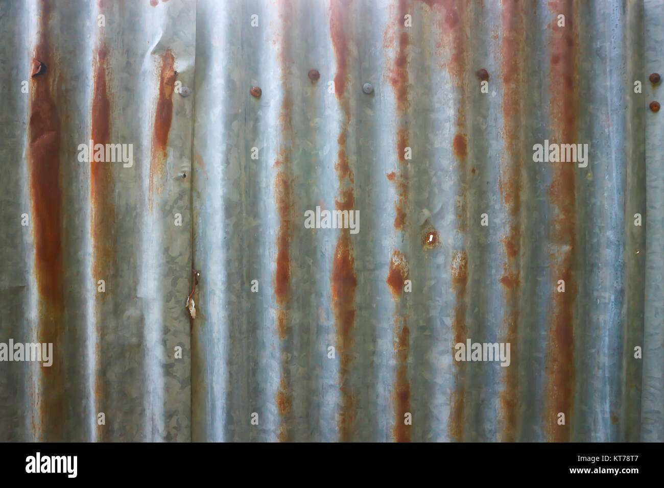 zinc or zinc wall,zinc fence Stock Photo - Alamy