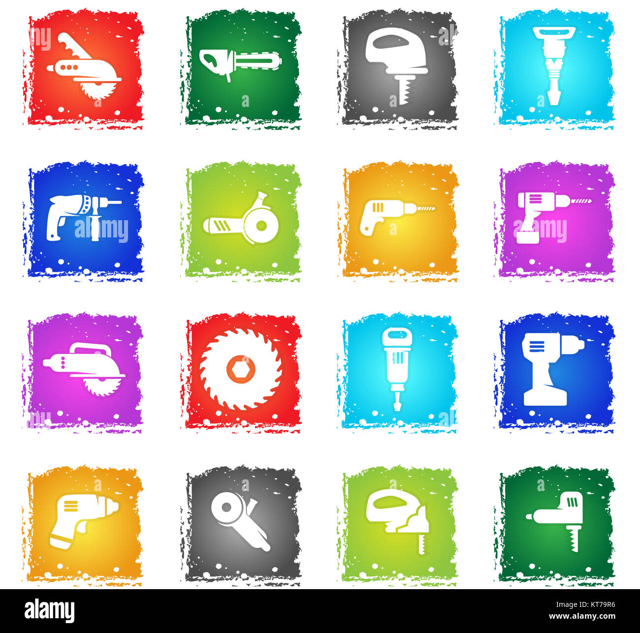 tools icon set Stock Photo - Alamy