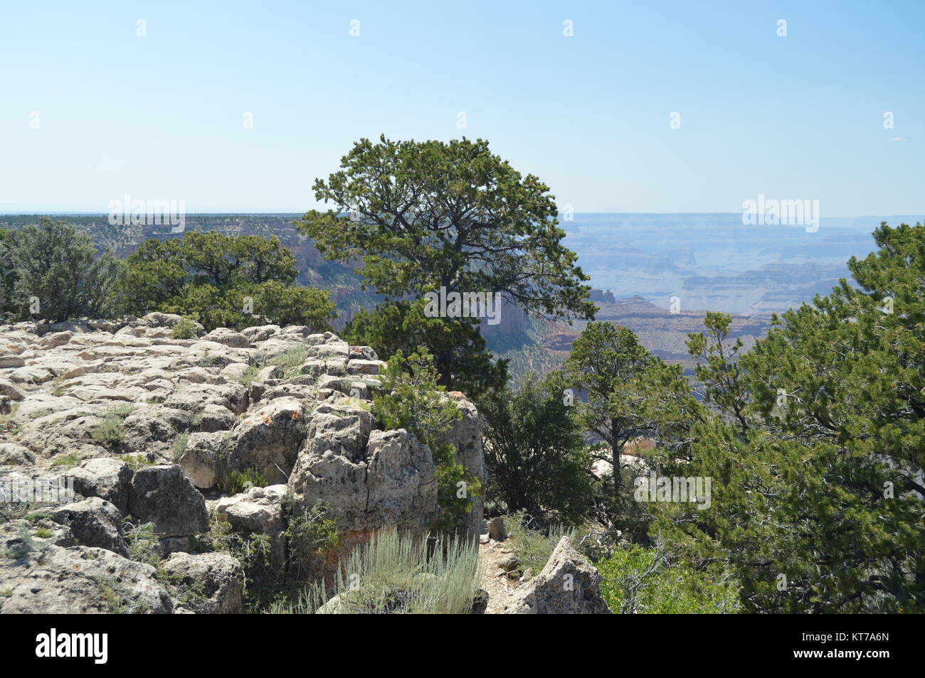 Grand Canyon Of The Colorado River. South Kaibab Trailhead. Geological ...