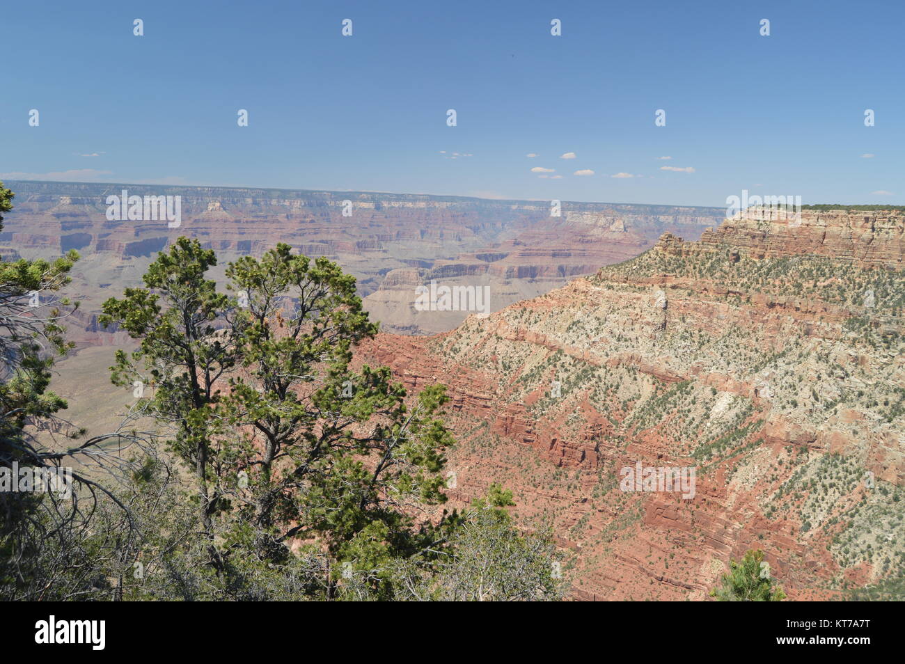 Grand Canyon Of The Colorado River. South Kaibab Trailhead. Geological ...