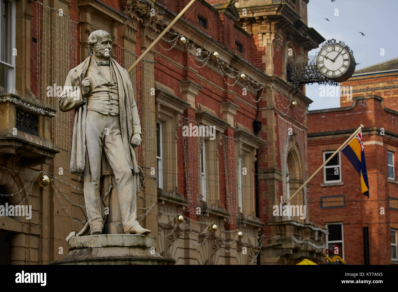 Kidderminster town hall on Vicar Street , Worcestershire, the the heart ...