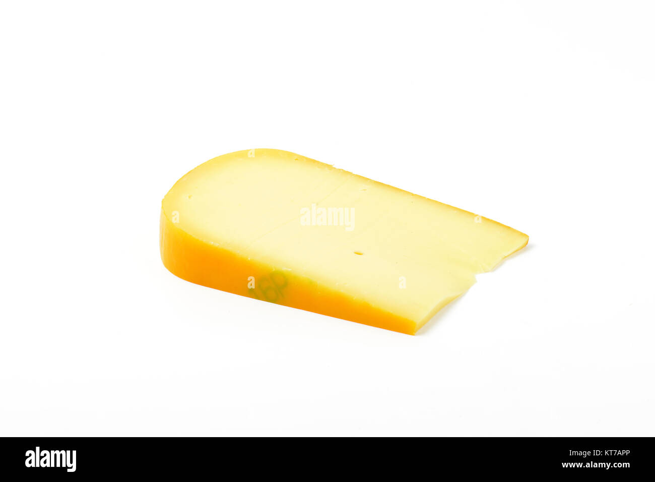 slice of gouda cheese Stock Photo - Alamy